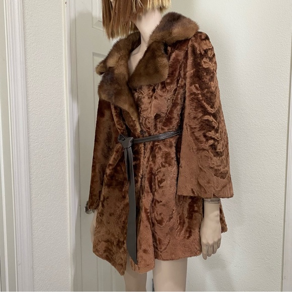Vintage | Jackets & Coats | Vintage Flemington Furs Midlength Brown Fur ...